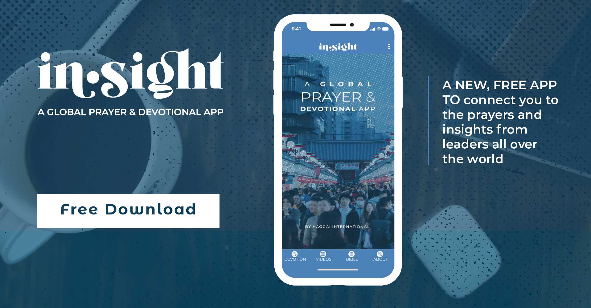 Insight App | Haggai International