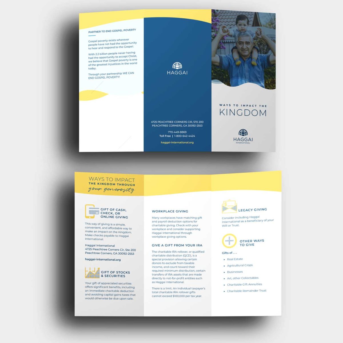 Ways to Give Brochure - Haggai International